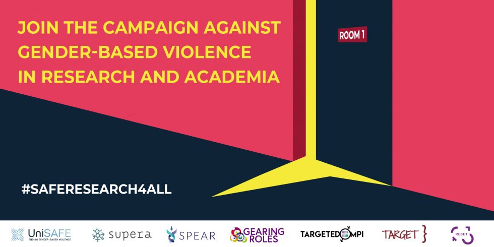 Join our campaign on gender-based violence in research and academia ...