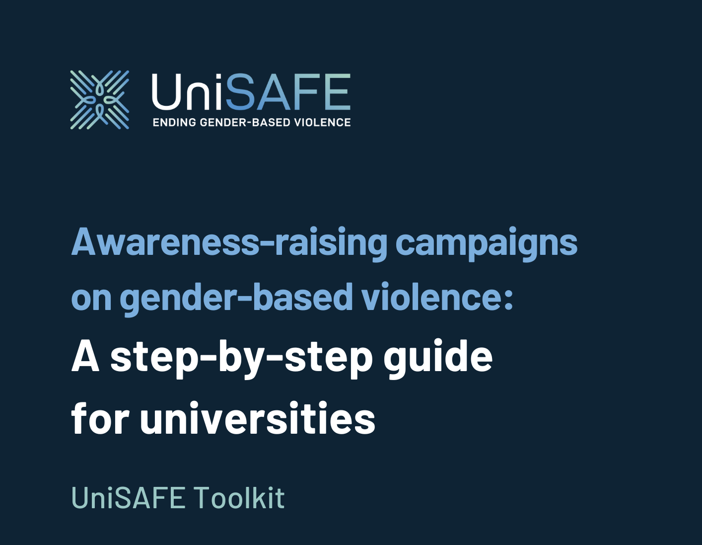 Guide To Awareness Raising Campaigns On Gender Based Violence Unisafe
